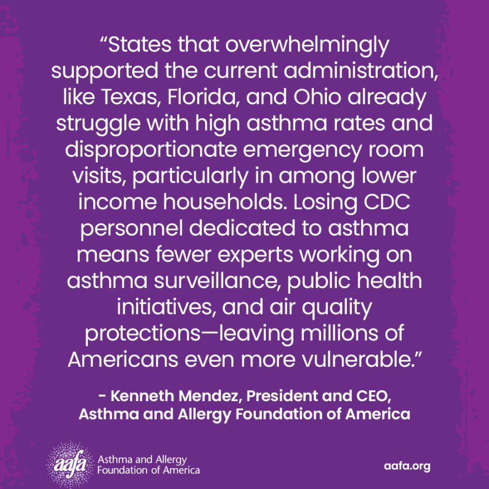 CDC Layoffs Deliver Devastating Blow to Respiratory Health - Asthma ...