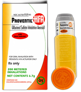 Albuterol Sulfate - Proventil HFA - Asthma & Allergy Foundation of America
